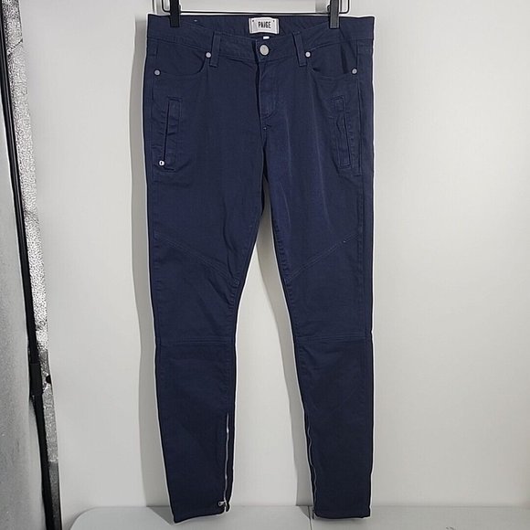 PAIGE | Pants & Jumpsuits | New Paige Marley Size 30 Skinny Zip Leg ...